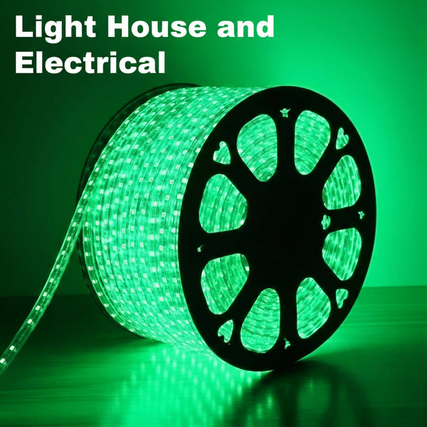 220V Green LED Strip Light – 20 Meter Roll – Light House and Electrical ...